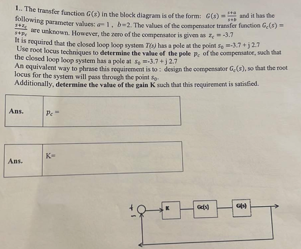Solved Please solve this using only MATLAB. Find Pc and K | Chegg.com Solved Please solve this using only MATLAB. Find Pc and K | Chegg.com
