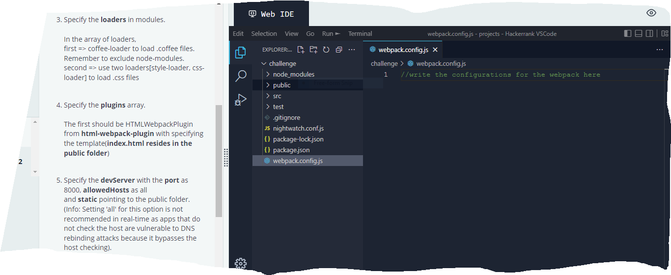 Solved 1. Webpack - Covid guideliles Webpack - Configure | Chegg.com Solved 1. Webpack - Covid guideliles Webpack - Configure | Chegg.com