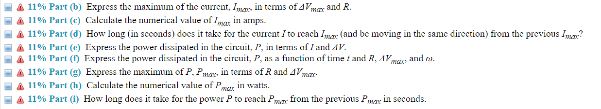 Solved (8\%) Problem 2: In a simple AC circuit shown on the | Chegg.com