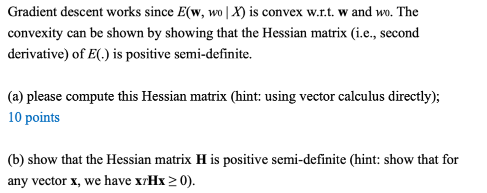 Convexity and Optimization In the class, we have | Chegg.com