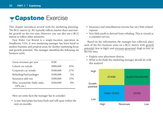 Solved Complete a BCG matrix for the fictional rental car | Chegg.com