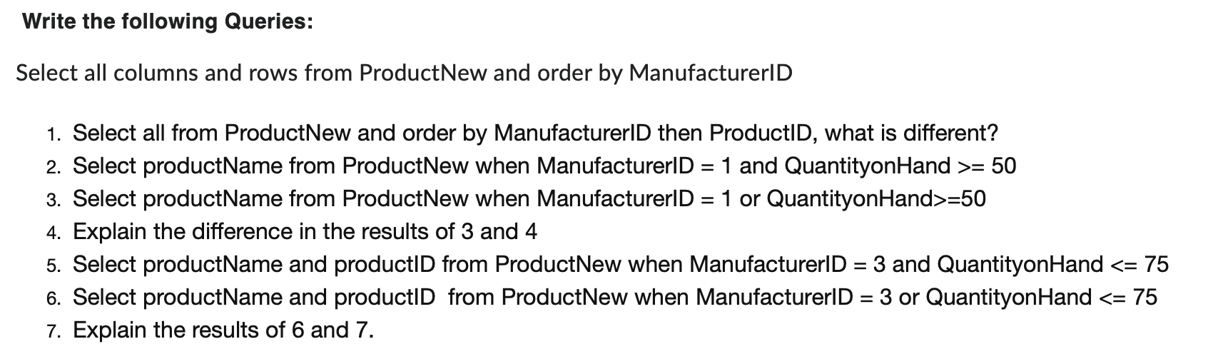 Solved I. JOINS Using the tables you created in class and | Chegg.com