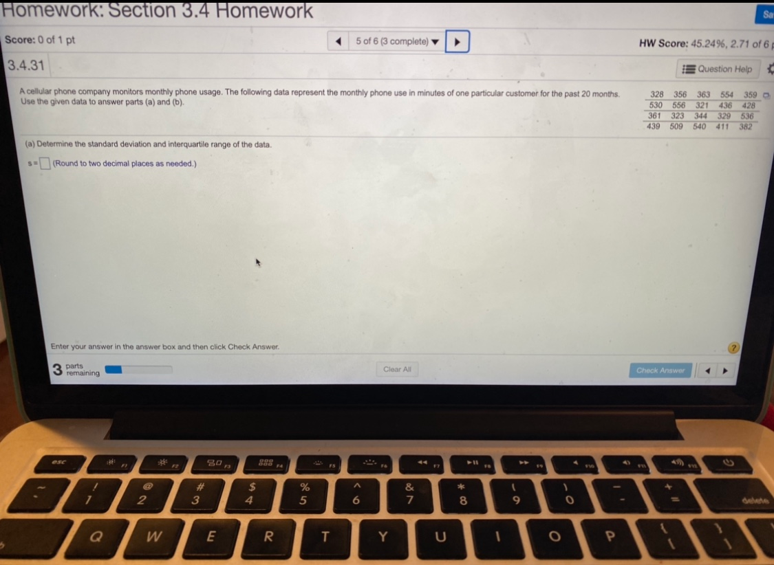 Solved Homework Section 3 4 Homework Score 0 Of 1 Pt 5 Of