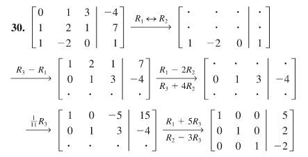 Solved Fill in the missing entries by performing the | Chegg.com