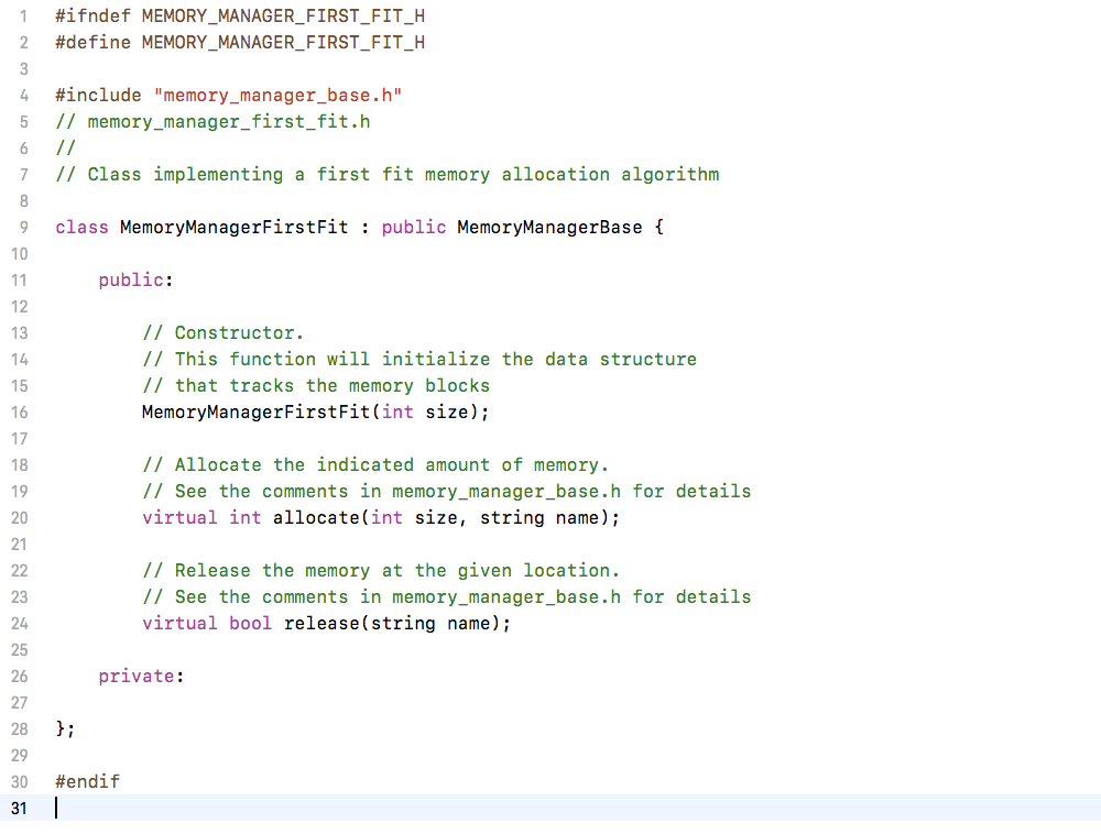Solved Please help fill the missing code for Execute.cpp | Chegg.com