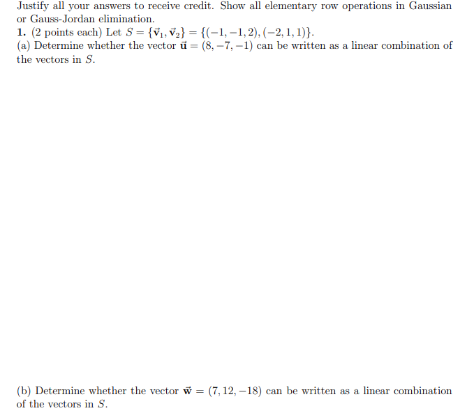 Solved Justify all your answers to receive credit. Show all | Chegg.com