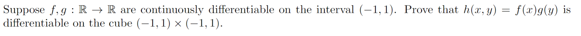 Solved Suppose f,g: R + R are continuously differentiable on | Chegg.com