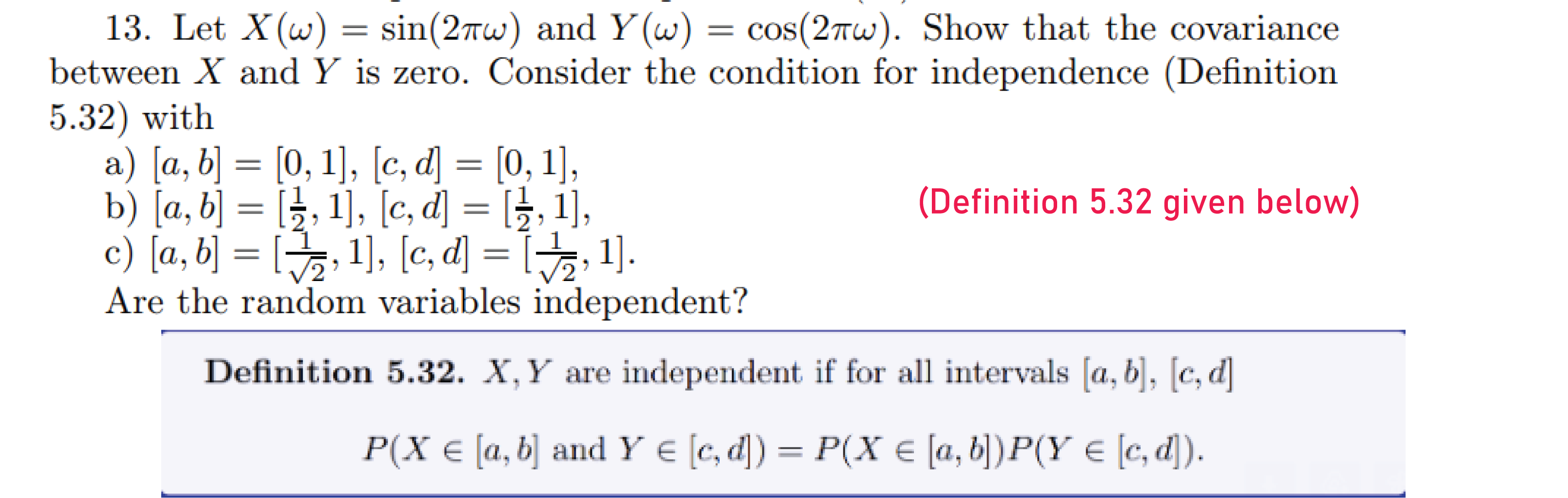 Let x(\\\\omega )=sin(2\\\\pi \\\\omega ) and | Chegg.com