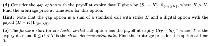 Solved 1.8.2 Bachelier's model. Suppose that the stock price | Chegg.com