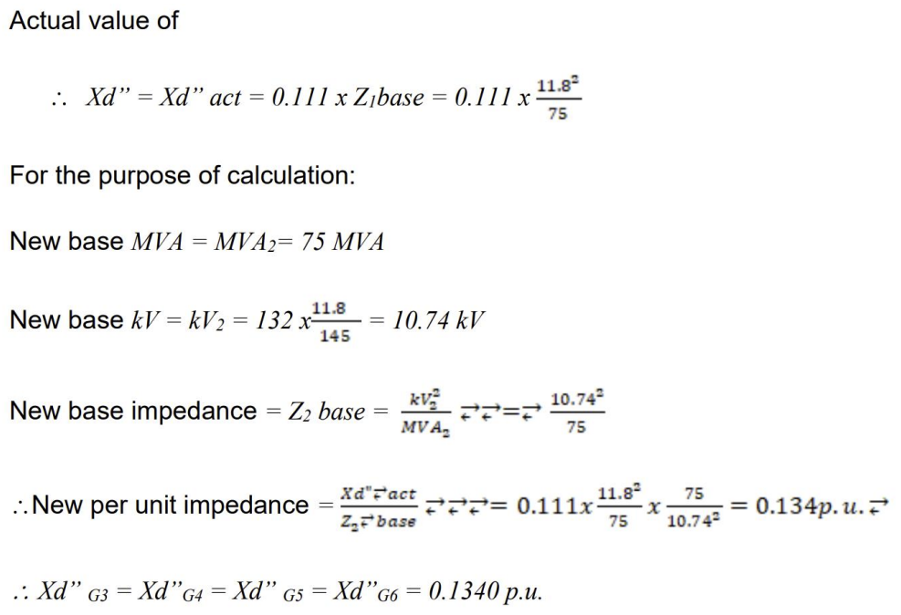 Generator Calculations provide hand | Chegg.com
