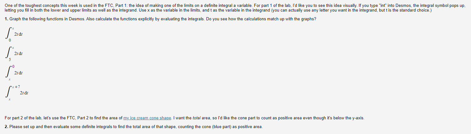 Solved 1. Graph the following functions in Desmos. Also | Chegg.com