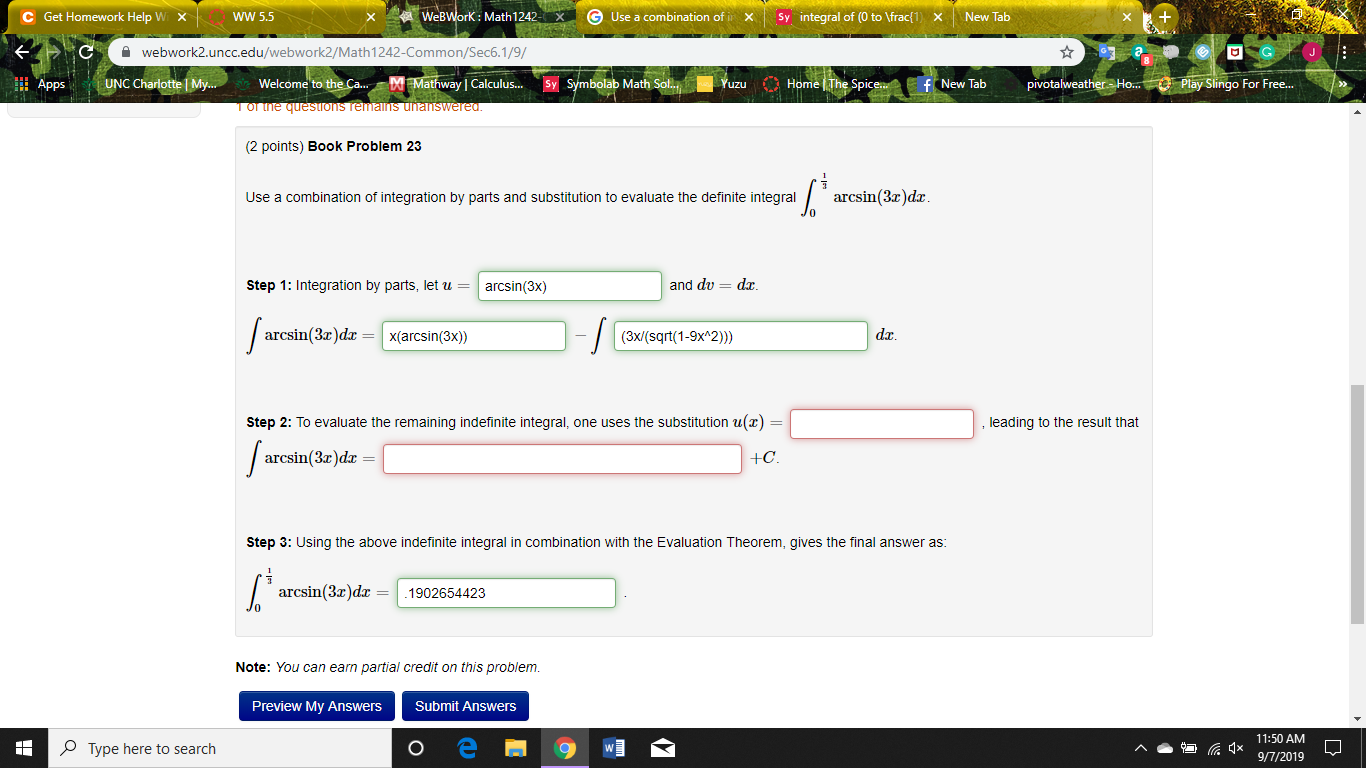 Solved C Get Homework Help W X WW 5.5 x WebWork: Math 1242-X | Chegg.com