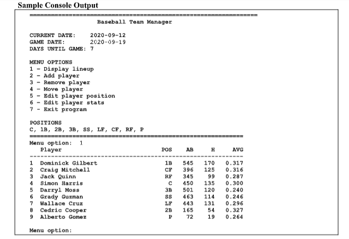 Solved Please Provide UI.py, object.py and db.py for | Chegg.com
