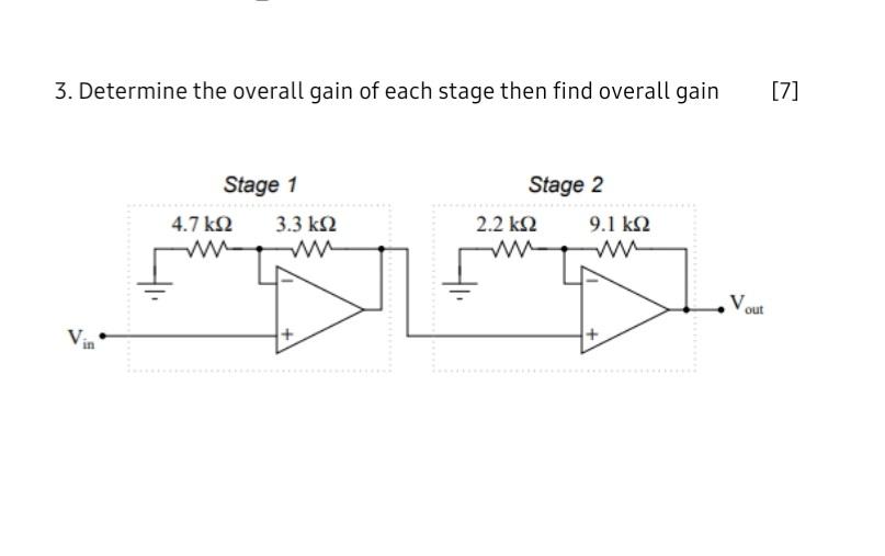 Solved 2. Find R4 if the gain is −1203. Determine the | Chegg.com