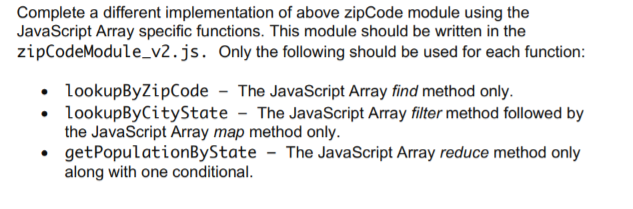 Solved Complete a different implementation of above zip Code | Chegg.com