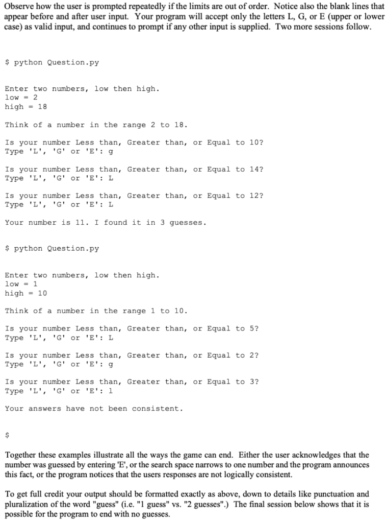 Solved In this assignment you will write a Python program | Chegg.com