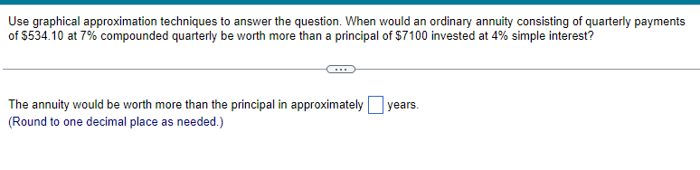 Solved Use graphical approximation techniques to answer the | Chegg.com