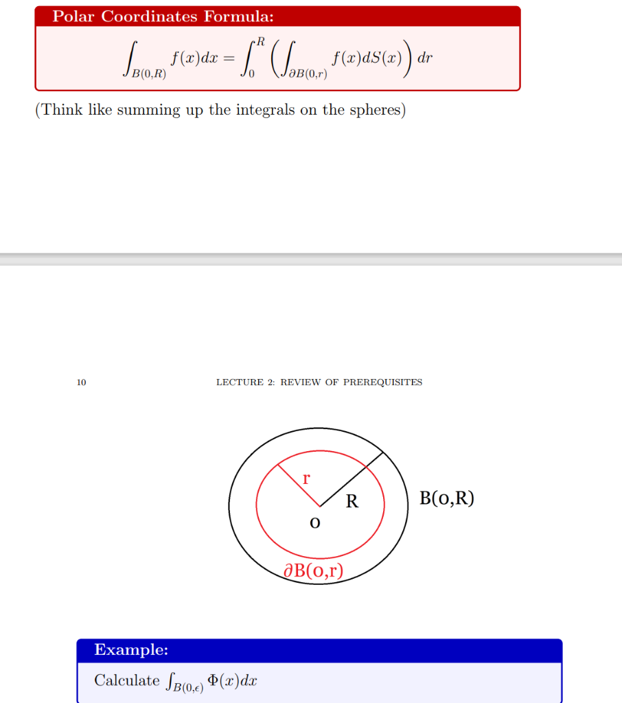 Solved Polar Coordinates Formula: Jerom, (a)de = S" Speron | Chegg.com