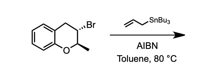 Solved AIBN SnBu3 Toluene, 80∘C | Chegg.com