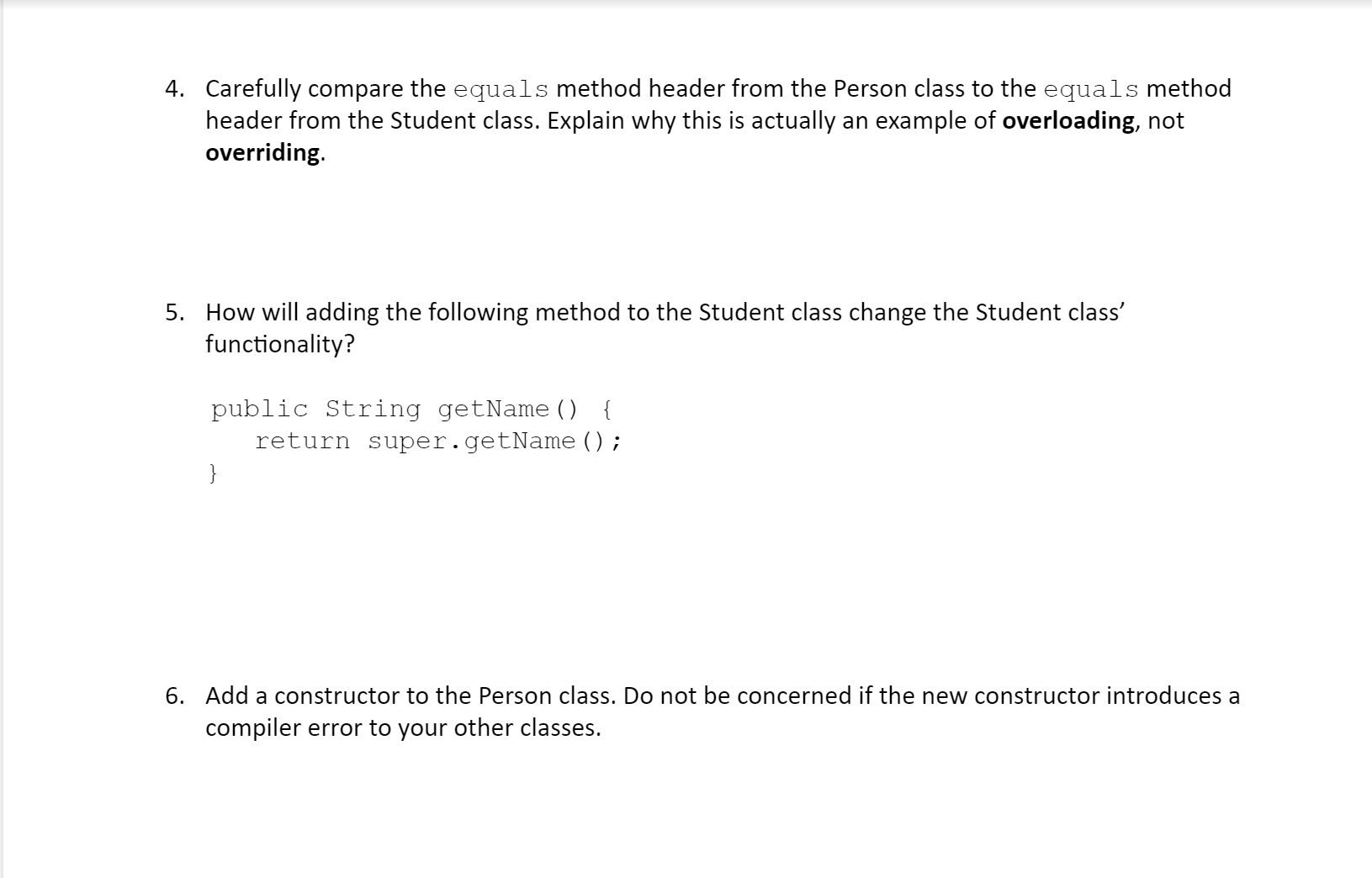 Solved Module 7 Workshop Activity ***Please answer the | Chegg.com