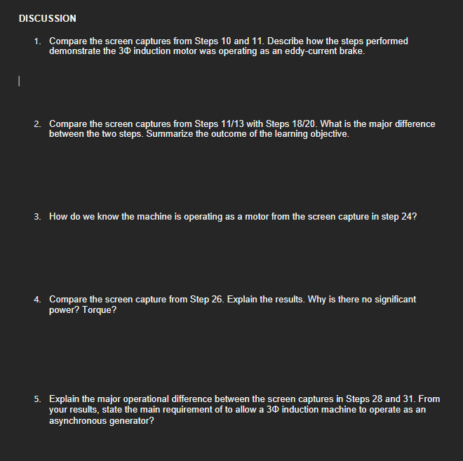 1. Compare the screen captures from Steps 10 and 11. | Chegg.com