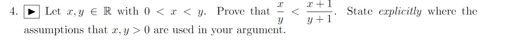 Solved Let x,yinR with xy 00. ﻿Prove that | Chegg.com