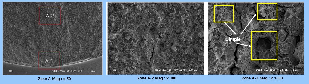 Solved According to SEM analyzer, this fracture is | Chegg.com