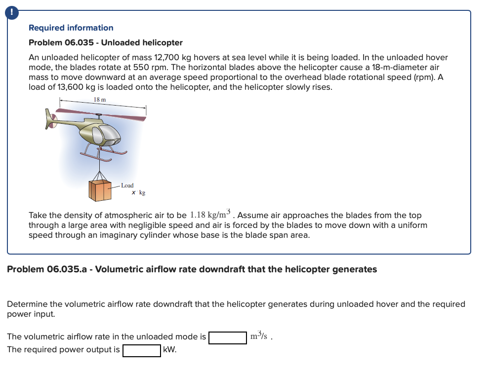 Solved !Required informationProblem 06.035 - ﻿Unloaded | Chegg.com