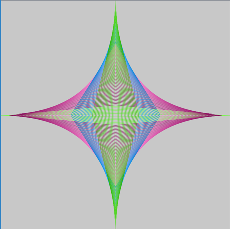 Solved Draw Curves from Straight Lines Carefully read this | Chegg.com
