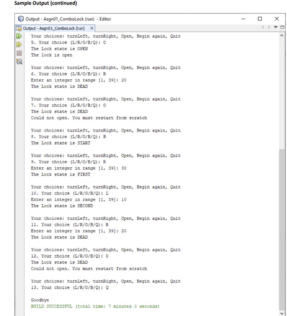 Implementing a class that remembers a sequence of | Chegg.com