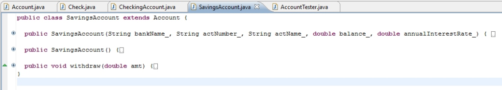 Create a Java project to simulate a bank account. All | Chegg.com