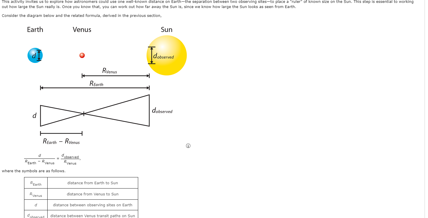 Solved This activity invites us to explore how astronomers | Chegg.com