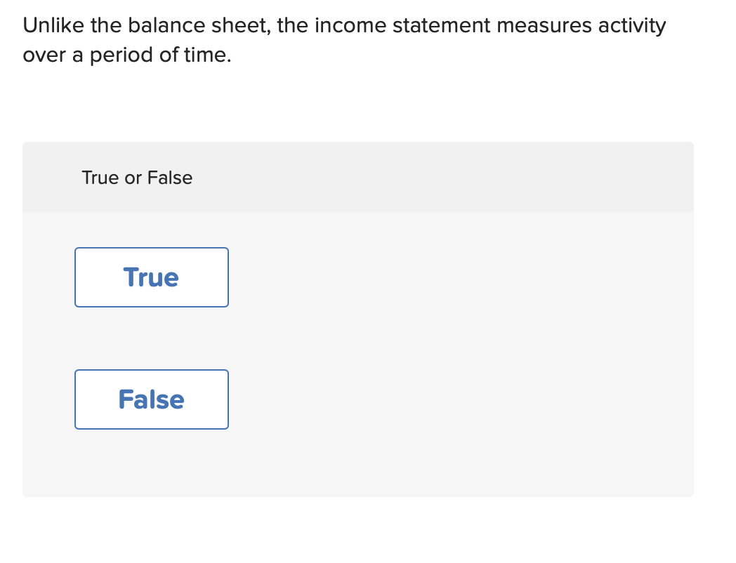 Unlike The Balance Sheet The Income Statement Measures Activityover A unlike-the-balance-sheet-the-income-statement-measures-activityover-a
