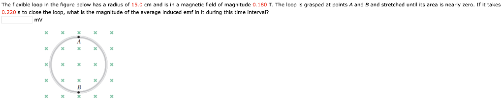 Solved The flexible loop in the figure below has a radius of | Chegg.com