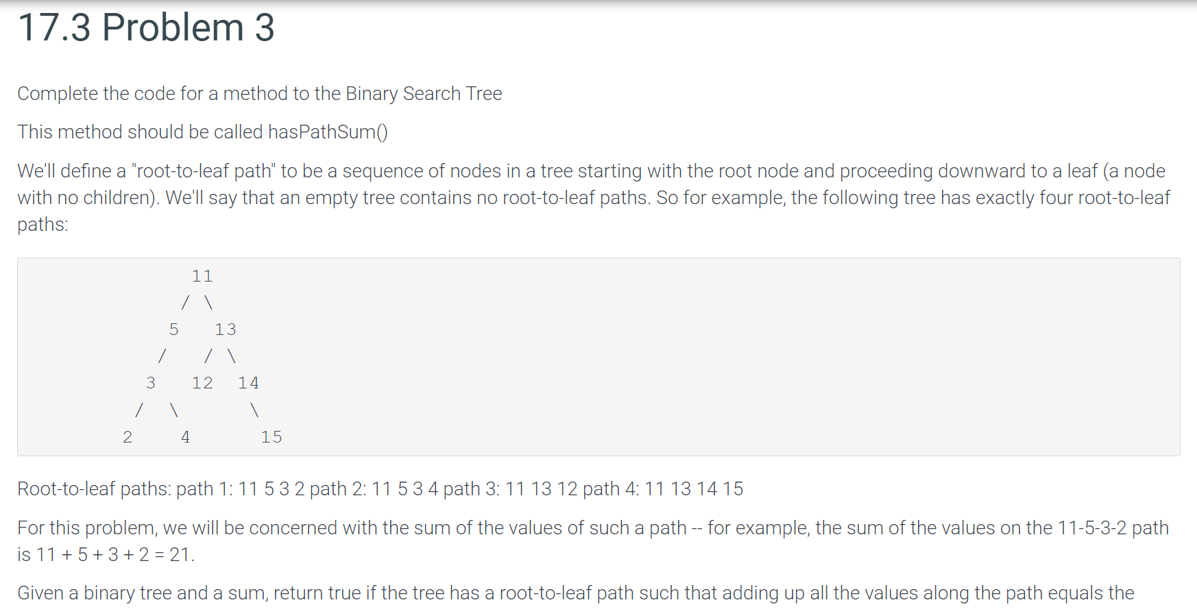 Complete the code for a method to the Binary Search | Chegg.com