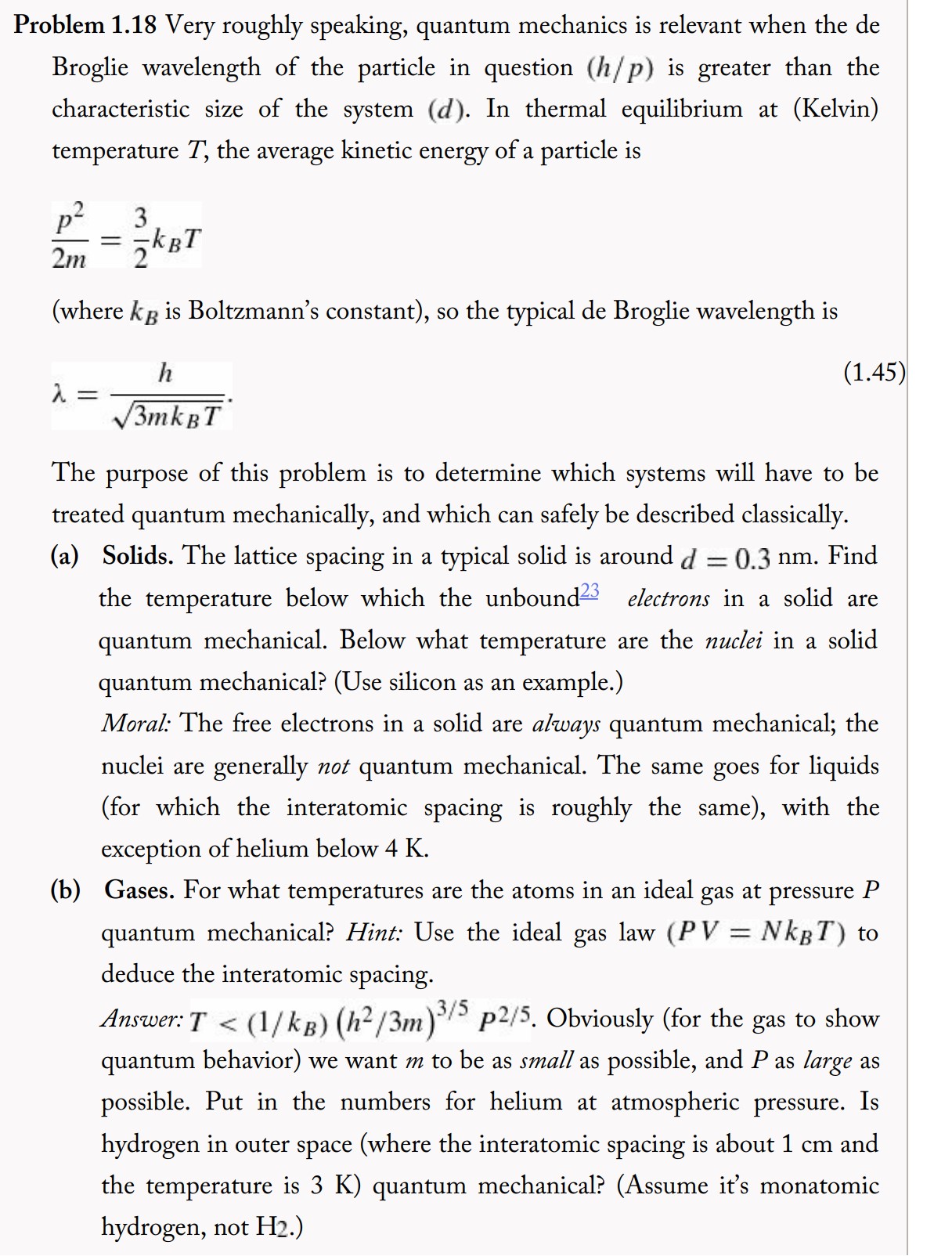 Solved Griffiths Intro to Quantum Mechanics (3rd ed.) | Chegg.com