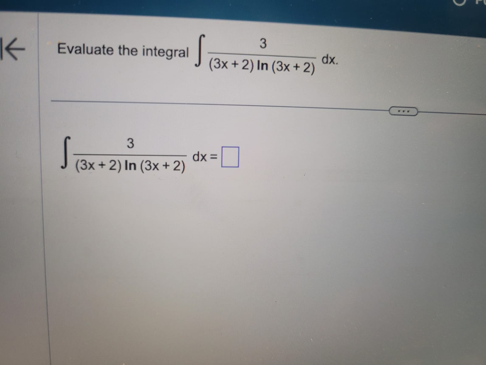 Solved Evaluate the integral | Chegg.com