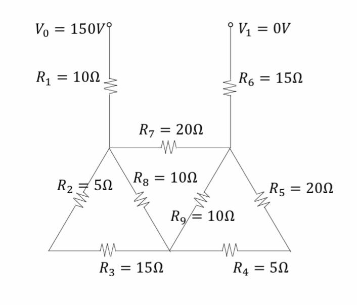 Solved Determine the current flow through each resistor | Chegg.com