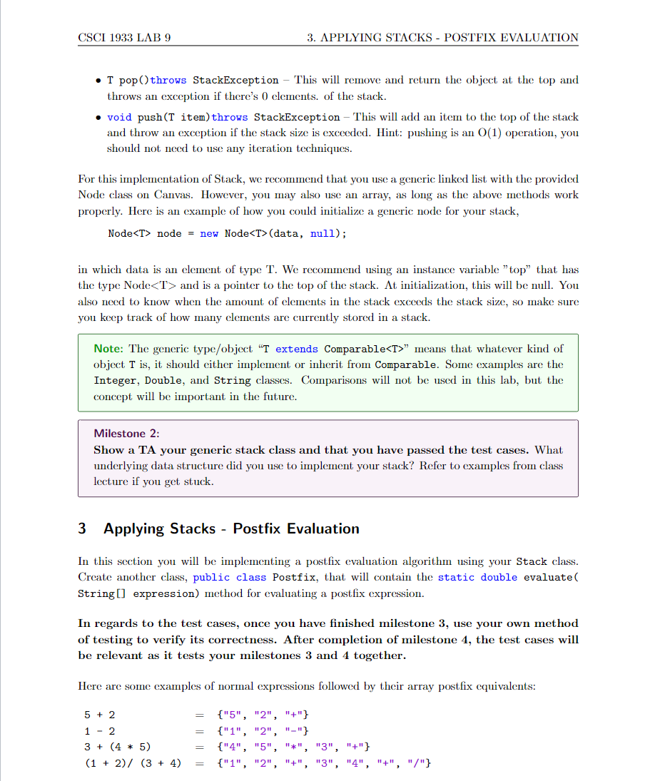 Solved In Java, exceptions are all objects. An exception can | Chegg.com