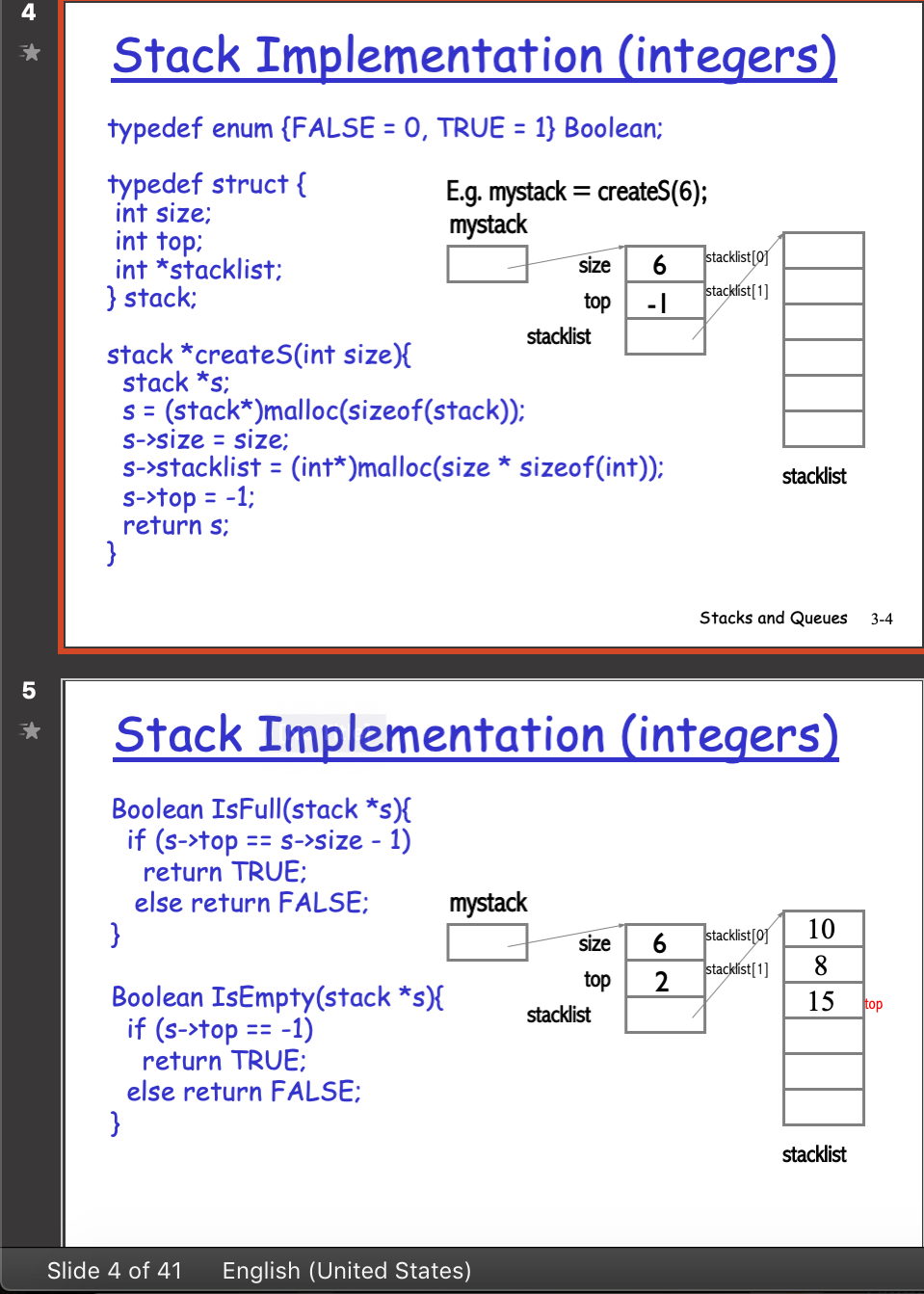 Q2. [8 marks] - (i) (4 marks] Consider the queue | Chegg.com