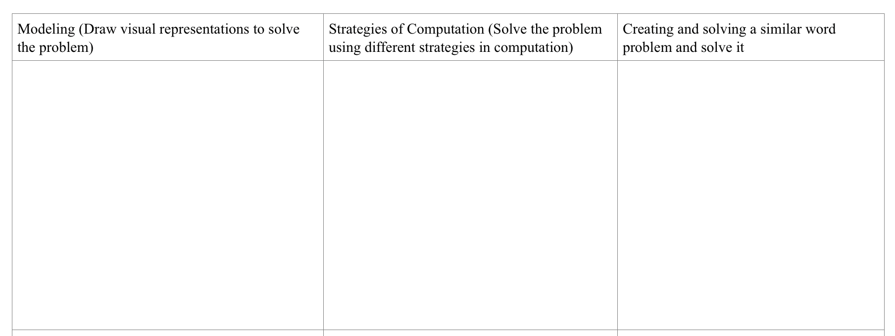 Solved Direction: Solve the following word problem through | Chegg.com