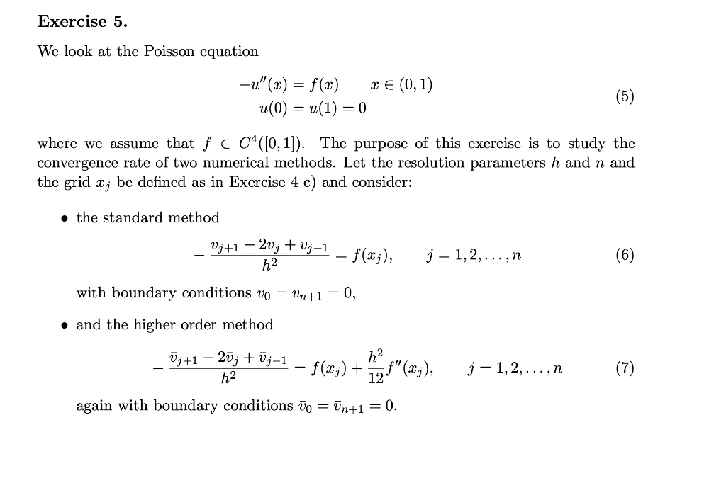Solved We look at the Poisson equation | Chegg.com