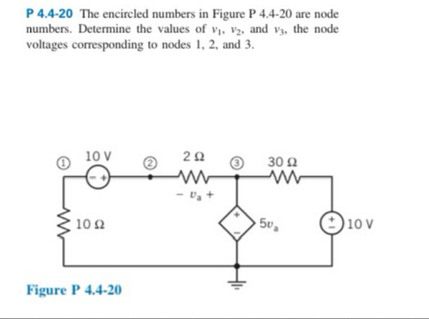 Solved P 4.4-20 ﻿The encircled numbers in Figure P 4.4-20 | Chegg.com