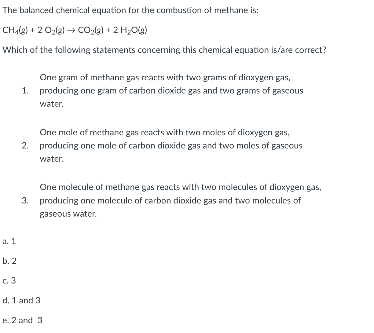Solved The balanced chemical equation for the combustion of | Chegg.com