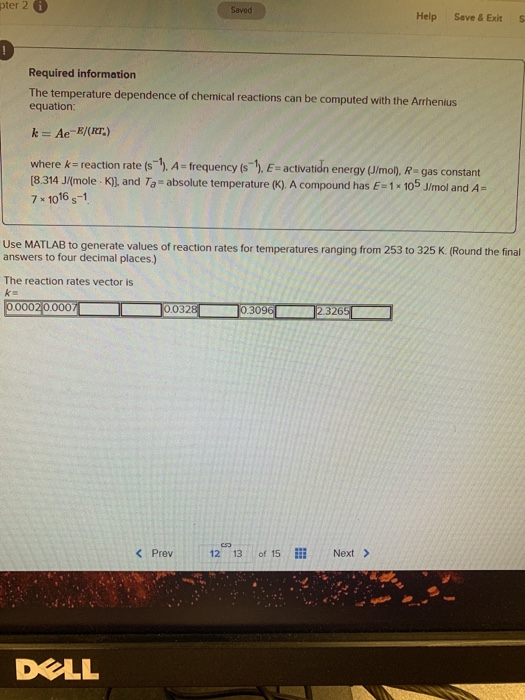 Solved Chapter 2 Saved Help Save And Exit Submi Required 