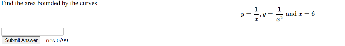 Solved Find the area bounded by the curves y=x1,y=x21 and | Chegg.com