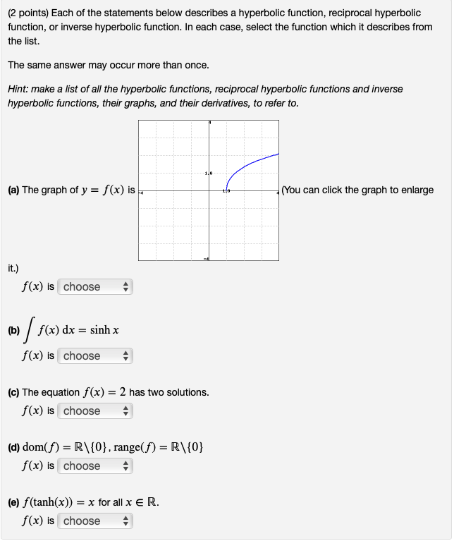 Solved (2 points) Each of the statements below describes a | Chegg.com