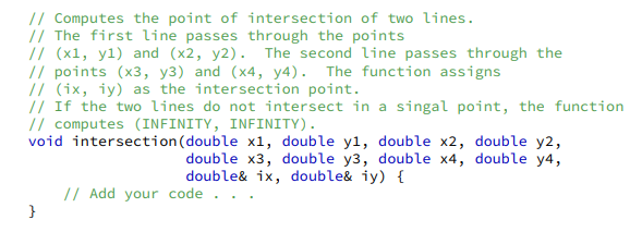Solved 3. Complete the following function that assigns to | Chegg.com