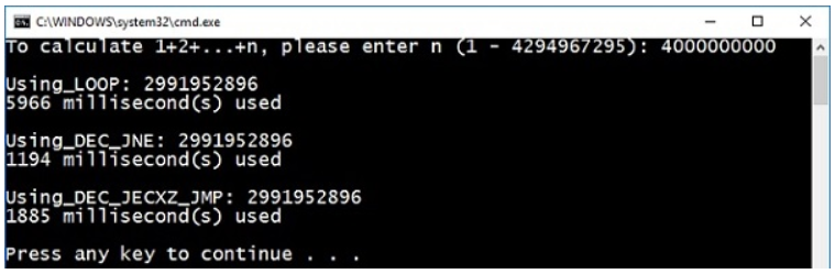 Solved 1 Use Microsoft Assembly Masm Language Sum First 10 Positive Integers Sum First 10