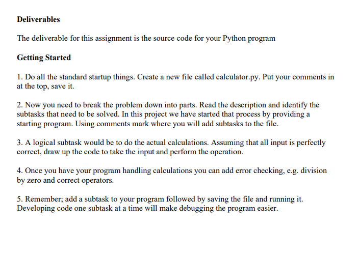 Solved Project Overview The purpose of this project is to | Chegg.com